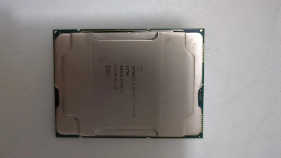 INTEL XEON PLATINUM 8376H 28CORE 2.60GHz CPU SRJXS Processor Kit | eBay