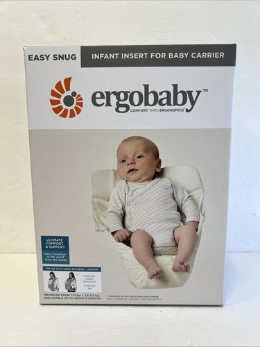 Ergobaby Infant Insert for Baby Carrier Easy Snug Natural Color ...