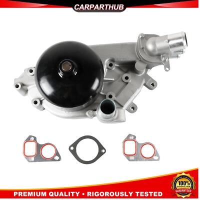 Water Pump With Thermostat For Chevrolet Corvette Camaro Firebird 5.7L ...
