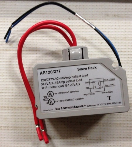NIB PASS & SEYMOUR LEGRAND AR120/277 ADD A RELAY LIGHTING LIGHT ...