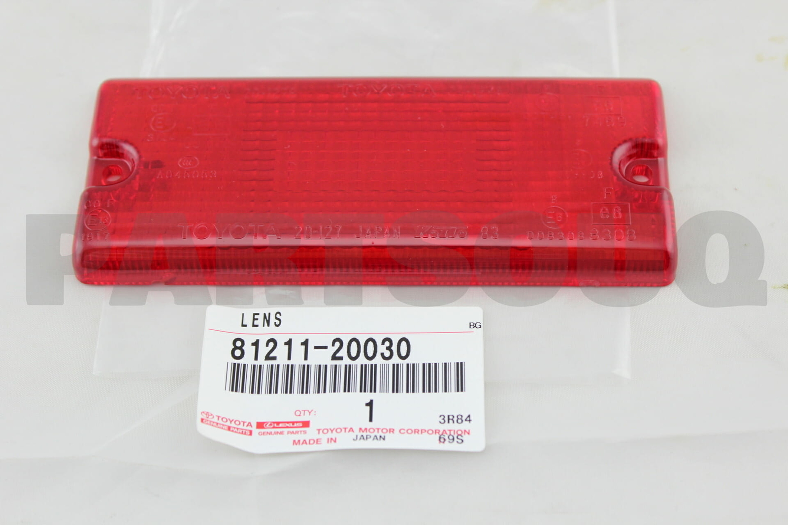 8121120030 Genuine Toyota LENS, REAR FOG LAMP 81211-20030 | eBay