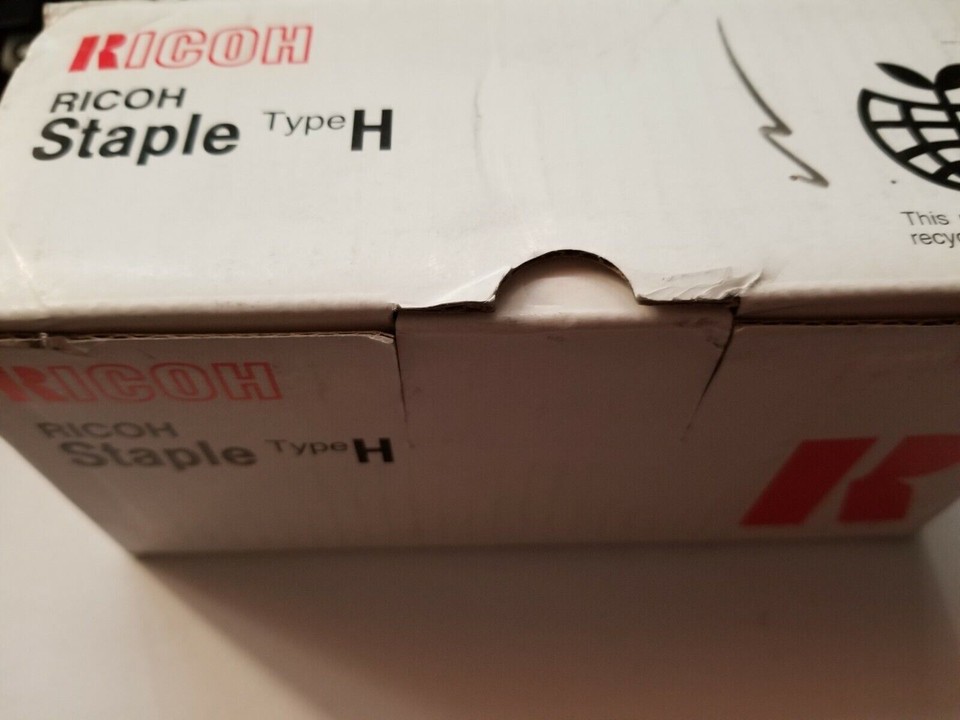Ricoh Staple Cartridge, 5000 Staples/Ctg, Type H (410508) | eBay