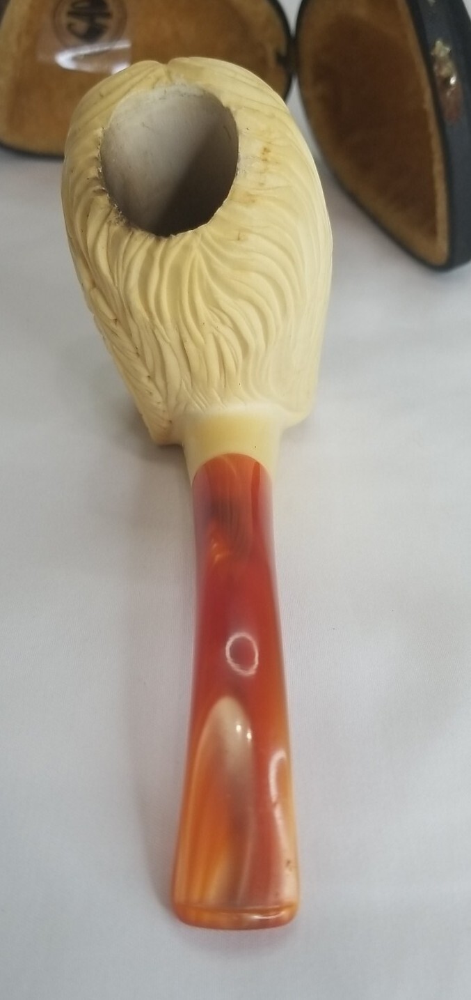 Vintage CAO 90 Ismet Bekler Meerschaum Indian Pipe | eBay