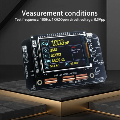 High Precision LCR Meter DIY LCD Inductance Resistance Capacitance ...