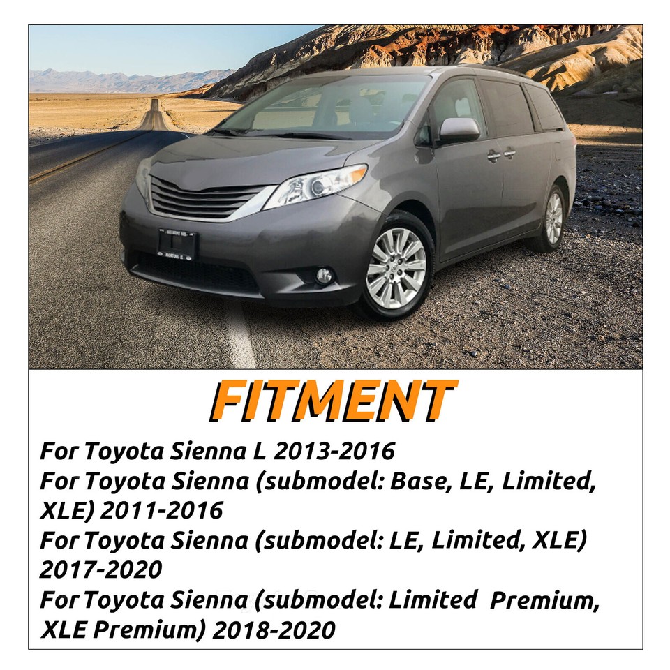 Front Engine Splash Shield Under Cover For Toyota Sienna Van TO1228174 ...