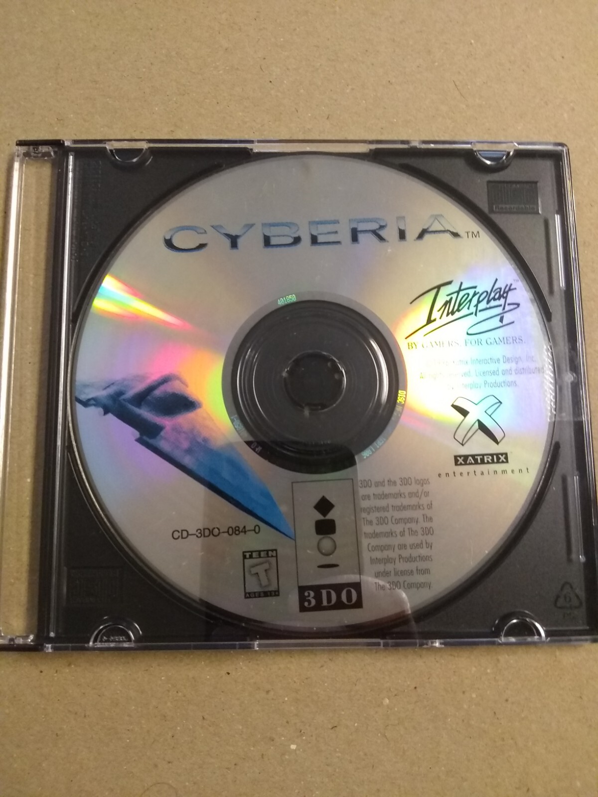 Cyberia 3DO Game **Disc Only** | eBay