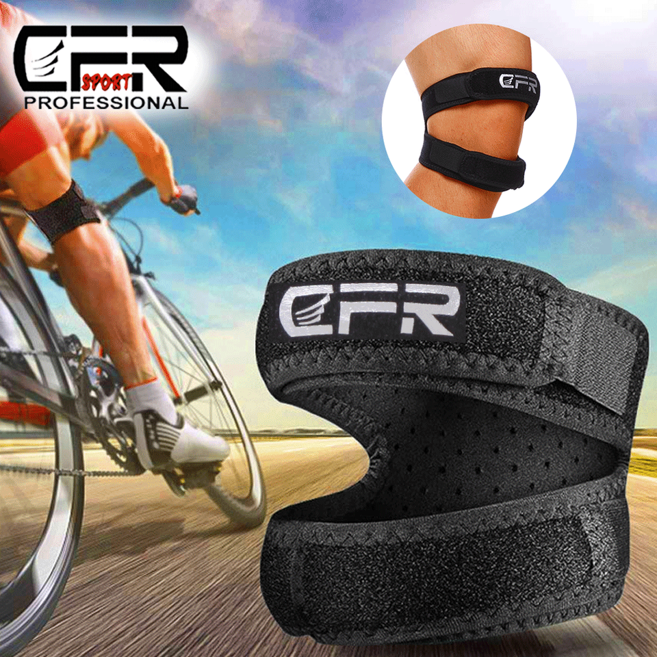 Knee Pain Relief Support Brace Patella Tendon Strap Soccer Basketball ...