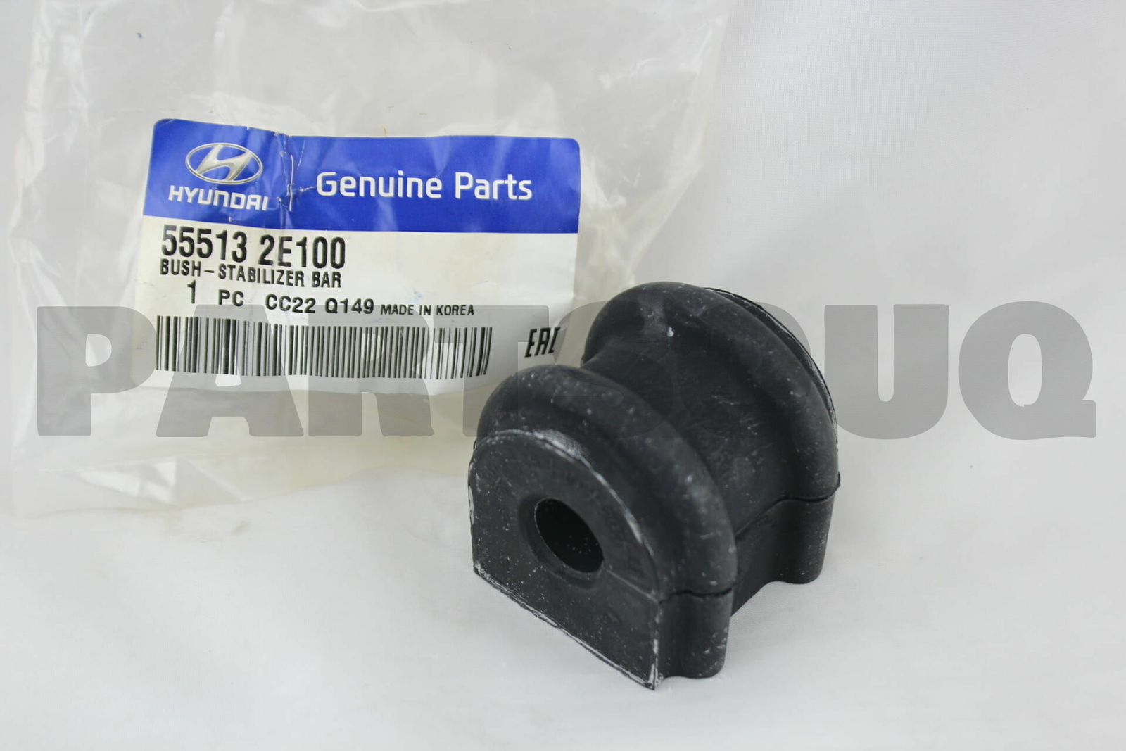 555132E100 Genuine Hyundai / KIA BUSH-STABILIZER BAR | eBay