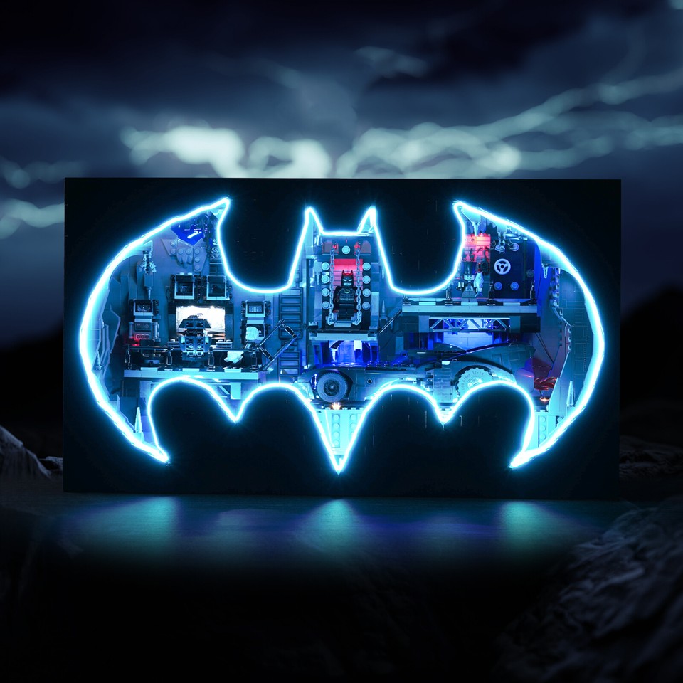 LocoLee LED Light Kit for Lego 76252 DC Batcave Shadow Box Creative ...