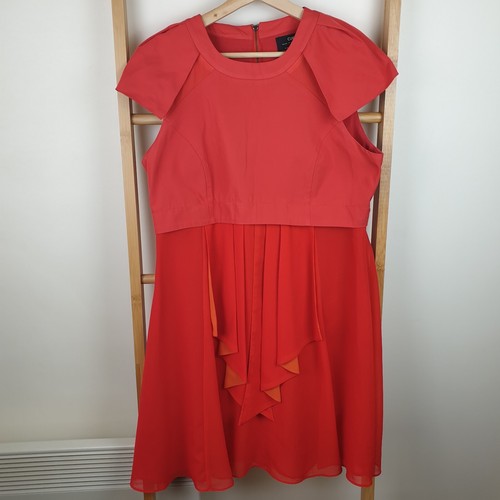 Cue Orange Dress Size 12 | eBay Australia