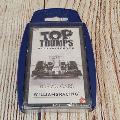 Top Trumps Williams Racing Top 30 Cars | eBay UK