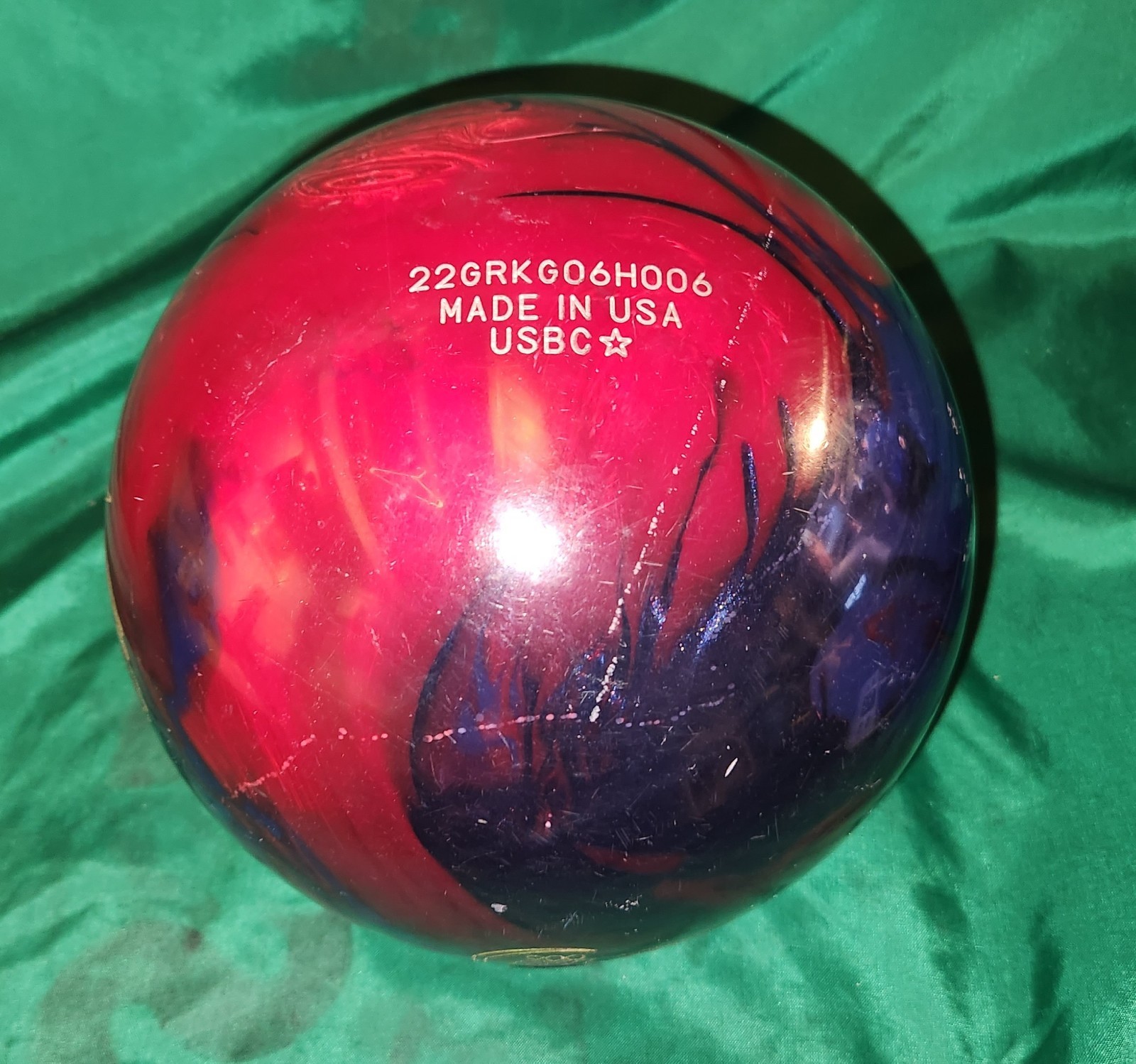 900 Global Reality Check Bowling Ball 15 lbs Preowned Span 3 13/16 ...