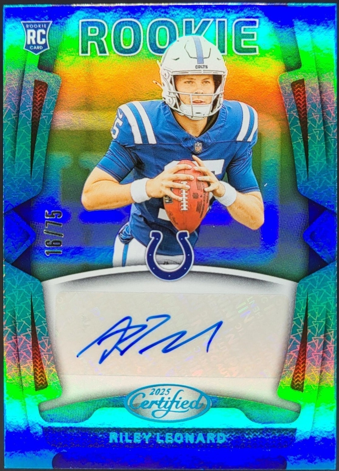 2025 Panini Certified - Rookies Signatures Riley Leonard #RSI-16 Mirror ...