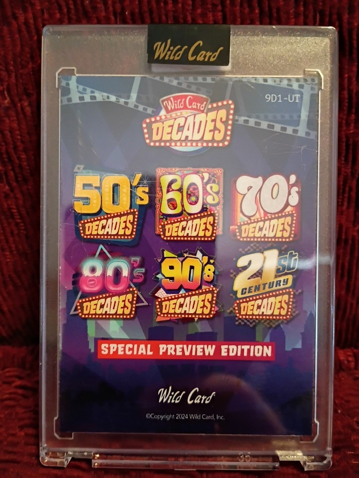 2024 Wild Card Decades Special Preview Edition Uma Thurman 3/5 Card | eBay
