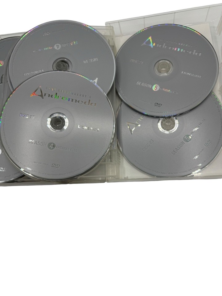 Andromeda The Complete Series Collection(24-DVD Set,2019) Gene ...