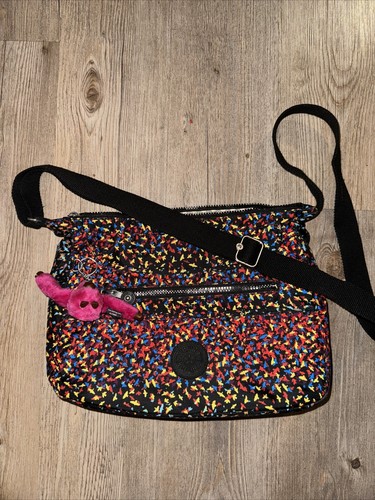Kipling Crossbody Bag & Pink Alyssa Monkey Adjustable Strap Purse ...