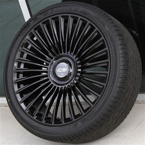SET(4) 24X10 5X112 OS FF02 WHEELS/TIRES PKG BENZ GLS450 GLS580 GLS63 ...