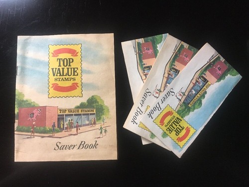 4 Vintage Top Value Stamps Saver Books 1960's with stamps | eBay UK
