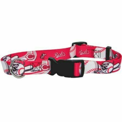 CINCINNATI REDS PET DOG COLLAR ADJUSTABLE NYLON XS EXTRA SMALL LARGE | eBay