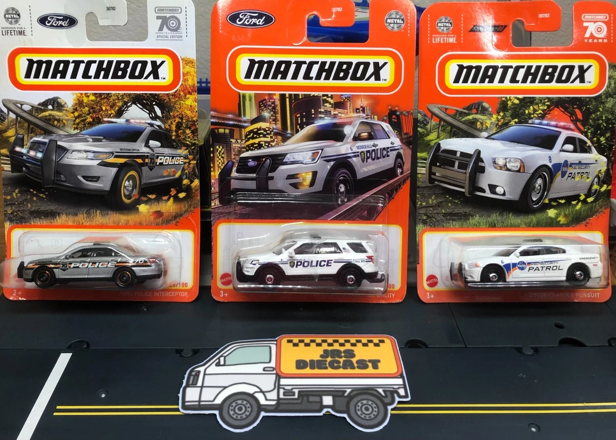 Matchbox Police Cars