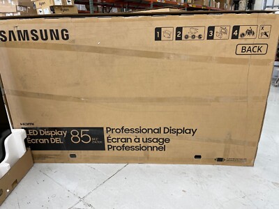 Samsung TV QB85R-B 85″ Edge-Lit 4K UHD LED Display for Business - NEW ...