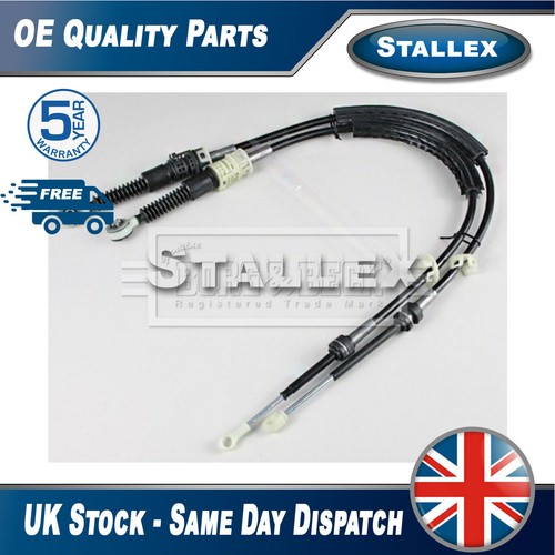 Fits Dacia Dokker Lodgy 1.2 1.5 dCi 1.6 Gear Selector Cable Stallex ...