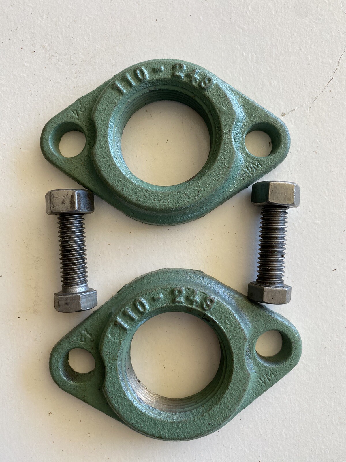 Taco 110-253F/BF 11/4 Flange Kit Circulator Pump Cast Iron Flanges ...