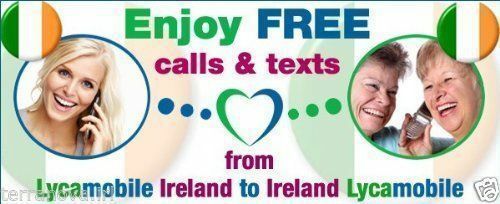 LYCAMOBILE LYCA PAY AS YOU GO IRISH NETWORK SIM CARD MICRO NANO ...
