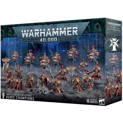 Warhammer 40K Auric Champions Battleforce Custodes Army Lot Set New in ...