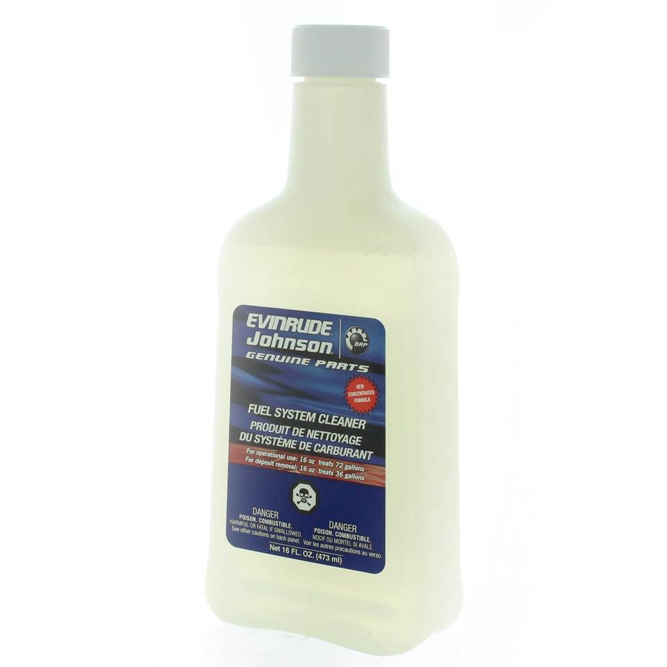 Johnson Evinrude OMC New OEM Fuel Systems Cleaner 16oz, Outboard Motor ...