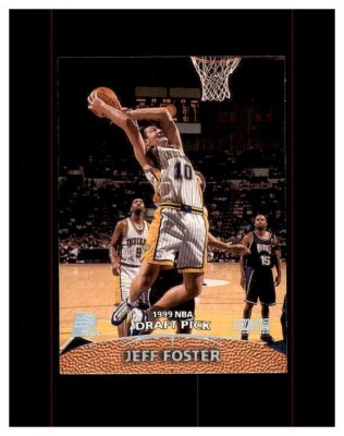 1999-00 Topps Stadium Club 1999 NBA Draft Pick Jeff Foster #196 Rookie ...