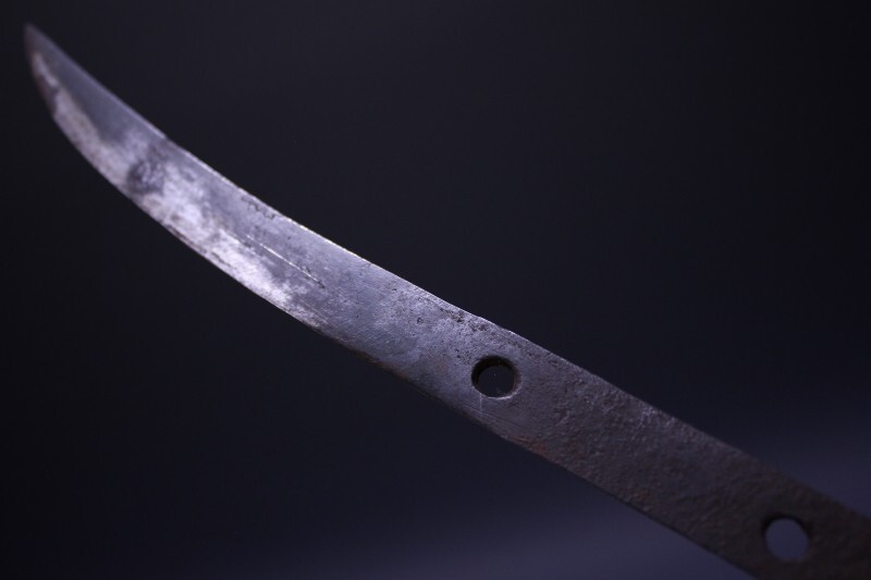 Japan Antique yoroidoshi iron katana sword koshirae yoroi samurai ninja ...