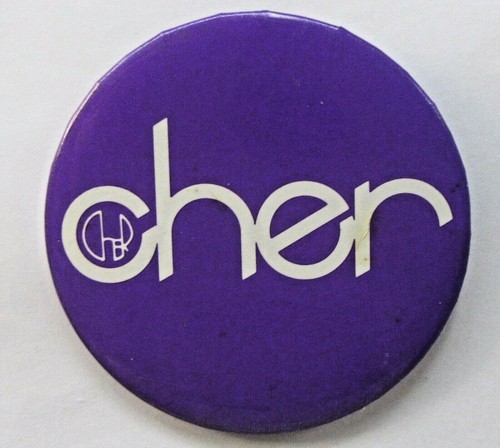 singer movie star CHER large 3" pinback button ^ | eBay