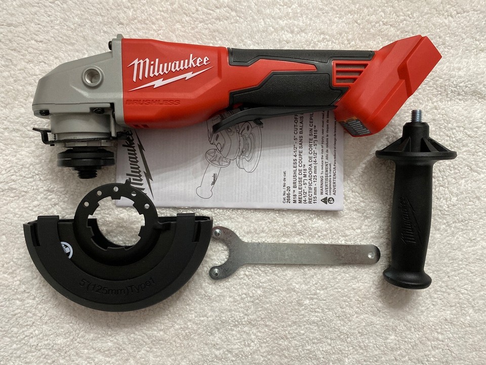 New Milwaukee 2686-20 M18 18V 18 Volt 4.5"/ 5" Brushless Cut Off Tool ...
