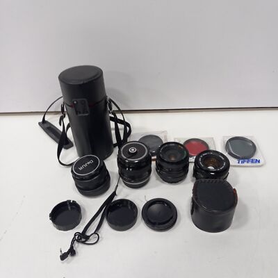 Lot of Assorted Camera Lenses and Filters | eBay