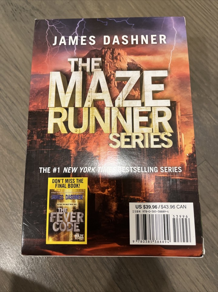 The Maze Runner Ser.: The Maze Runner Series Complete Collection Boxed ...