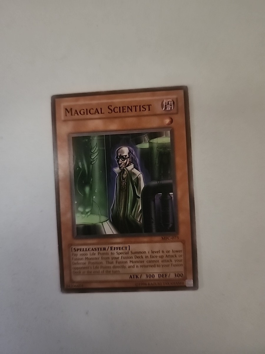 Yu Gi Oh Magical Scientist