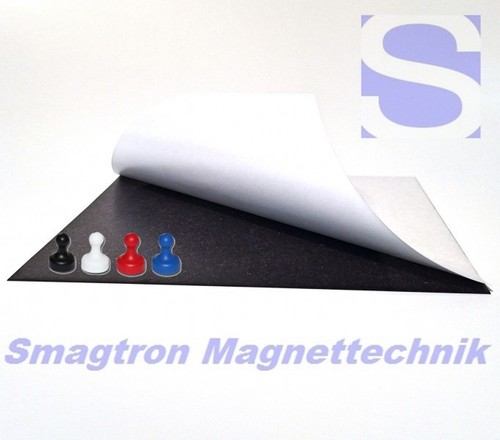 Eisenfolie - Ferrofolie selbstklebend DIN A3 - 0,4mm Stark - 297mm x ...