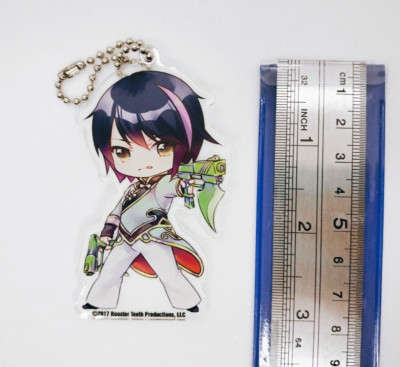 Official RWBY Lie Ren Mekakushi SD Acrylic Keychain Goo Goo Dept. Japan ...