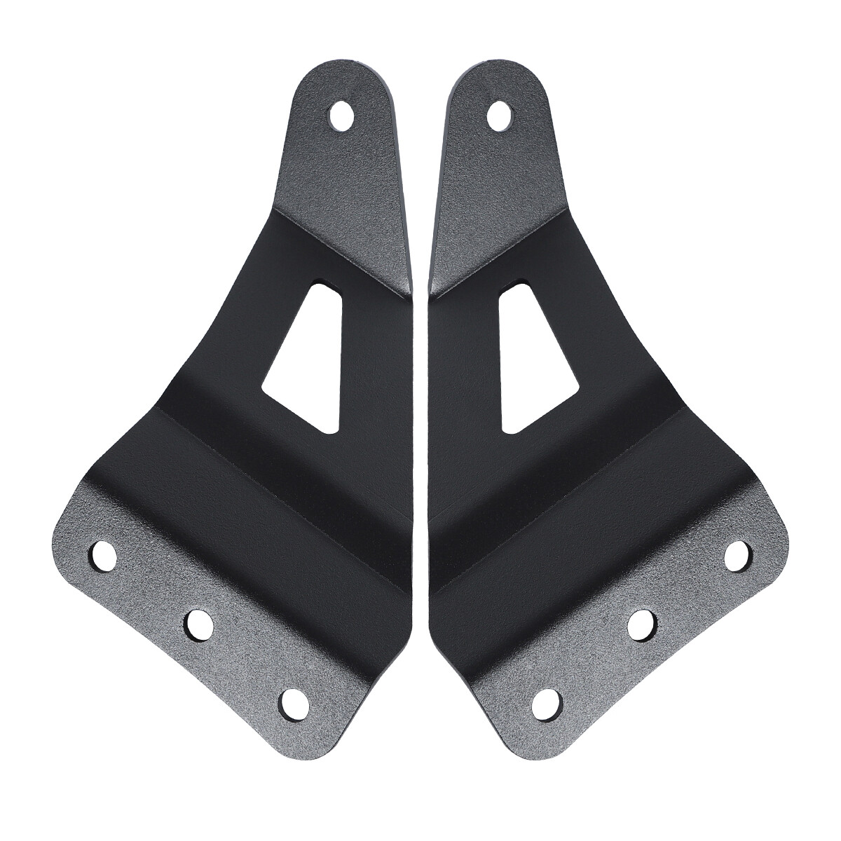 2x Off-road Roof LED Light Strip Bracket Car For Upper Bar Mounting ...