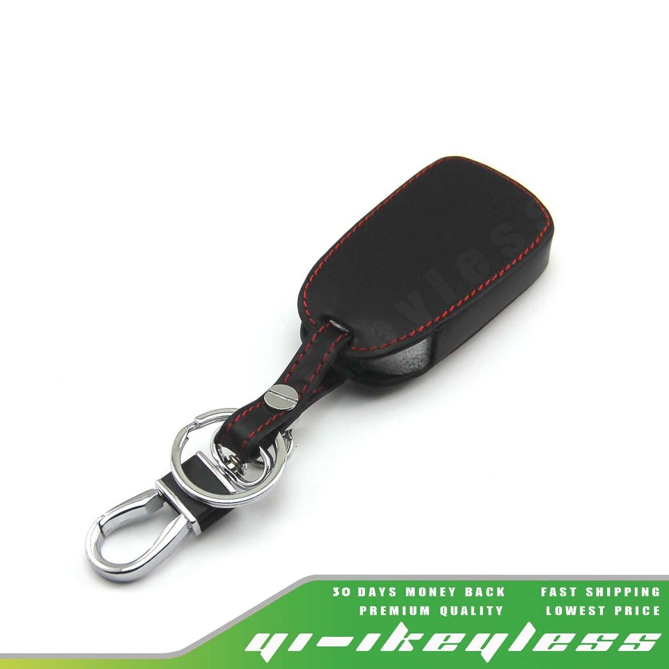 Leather Case Cover For Chevrolet Spark Equinox Sonic Remote Smart Key 3 ...