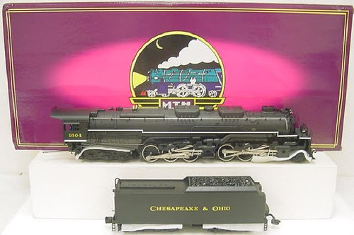 MTH 20-3017-1 O C&O 2-6-6-6 H-8 Allegheny Steam Locomotive & Tender w ...