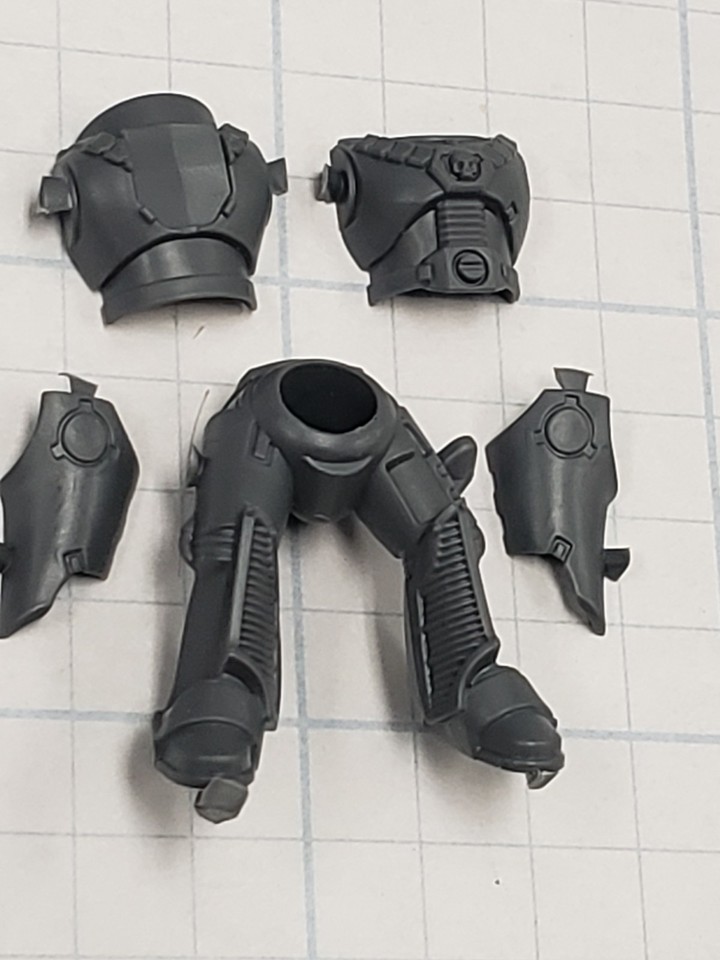 30k Space Marine Bits Sky Hunter Scimitar Jetbike Pilot Torso Legs #02 ...
