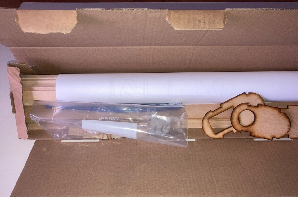 The Model Barn Buzzard Kit A built up balsa and ply vintage style model ...