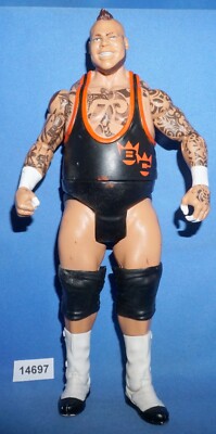 WWE FUNKASAURUS BRODUS CLAY TYRUS 2011 MATTEL WRESTLING FIGURE WWF 7.5 ...