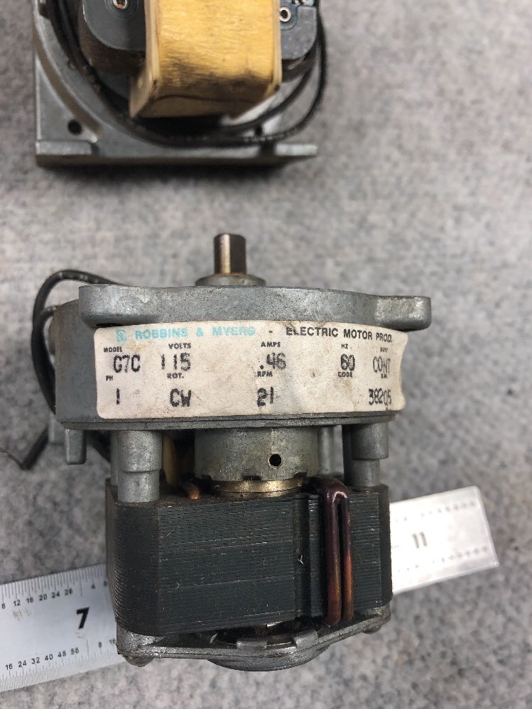 Lot of 7 Robbins & Myers Multi Purpose Motor G7C. 115v, 60 Hz. 38205 | eBay