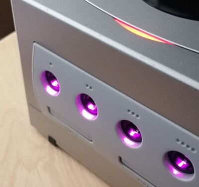 LED cablées x4 - Nintendo Gamecube - Modifications Mod - custom - Port ...