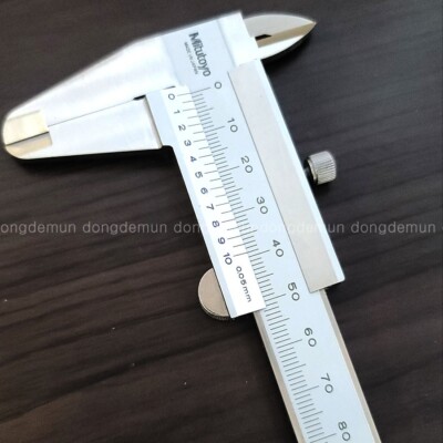 METRIC Vernier Caliper 0-100mm Graduation 0.05mm Analog Caliper 530-100 ...
