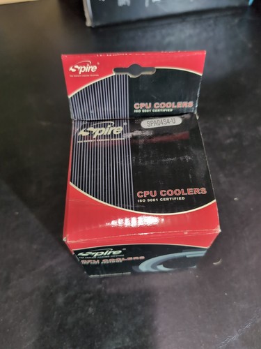 Spire WhisperRock V Socket 754 CPU Heatsink & Fan, 82X82X83mm overall ...