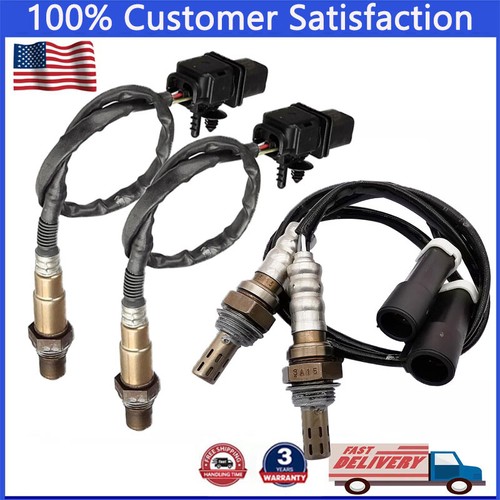 4PCS Up+Down Oxygen O2 Sensor For Ford E-250 4.6L V8 2009-2014 5.4L V8 ...
